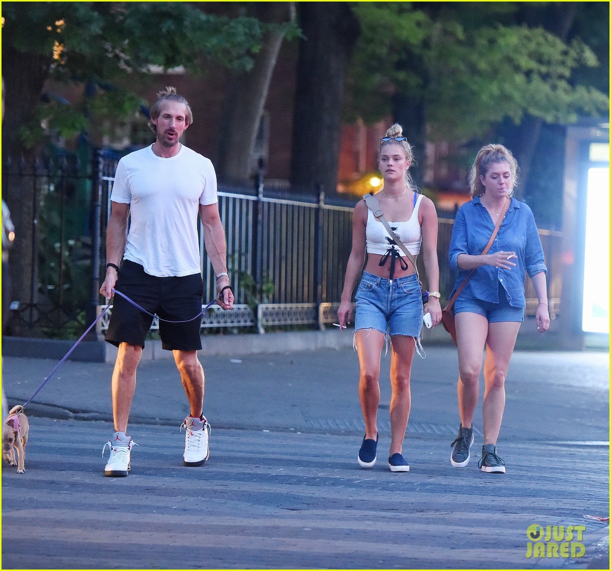 Nina Agdal Hangs with Mystery Guy After Split from Leo DiCaprio: Photo ...