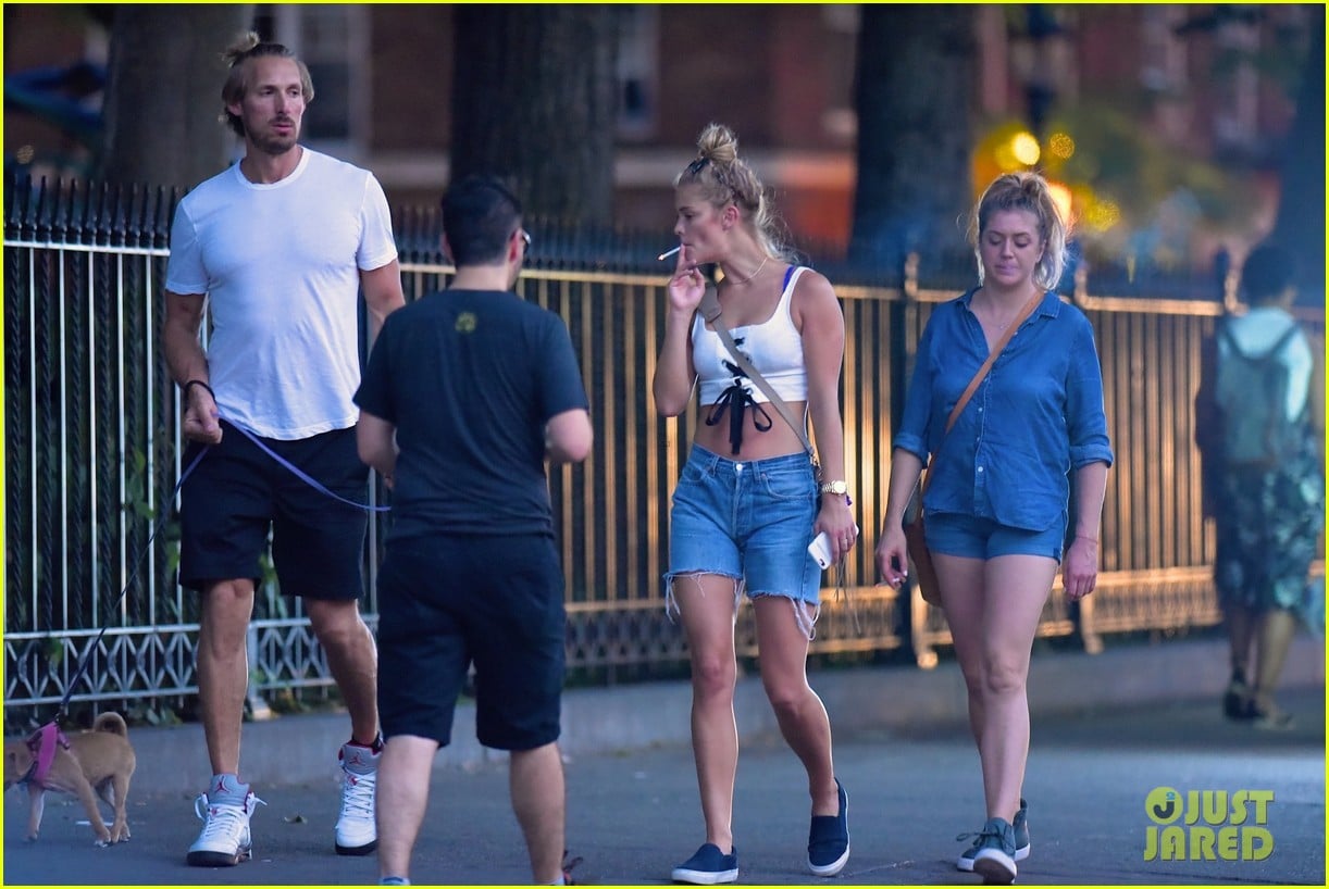 Nina Agdal Hangs with Mystery Guy After Split from Leo DiCaprio: Photo ...
