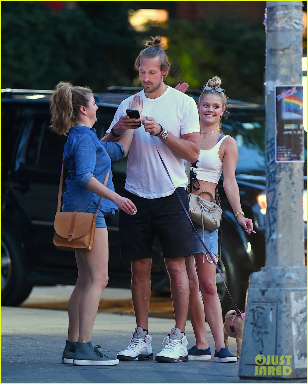 Nina Agdal Hangs with Mystery Guy After Split from Leo DiCaprio: Photo ...