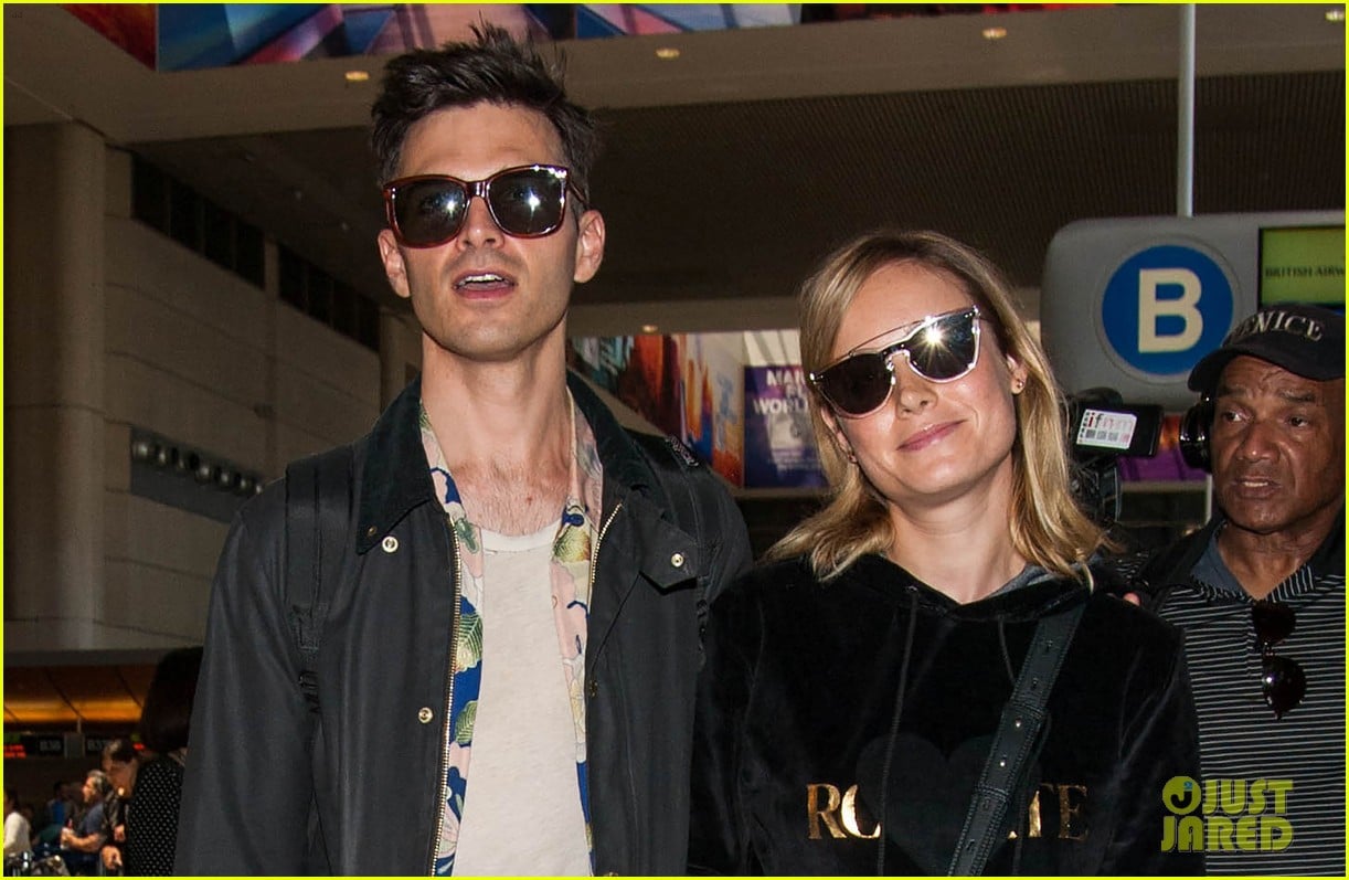 Brie Larson & Fiancé Alex Greenwald Couple Up at LAX: Photo 3922141 ...
