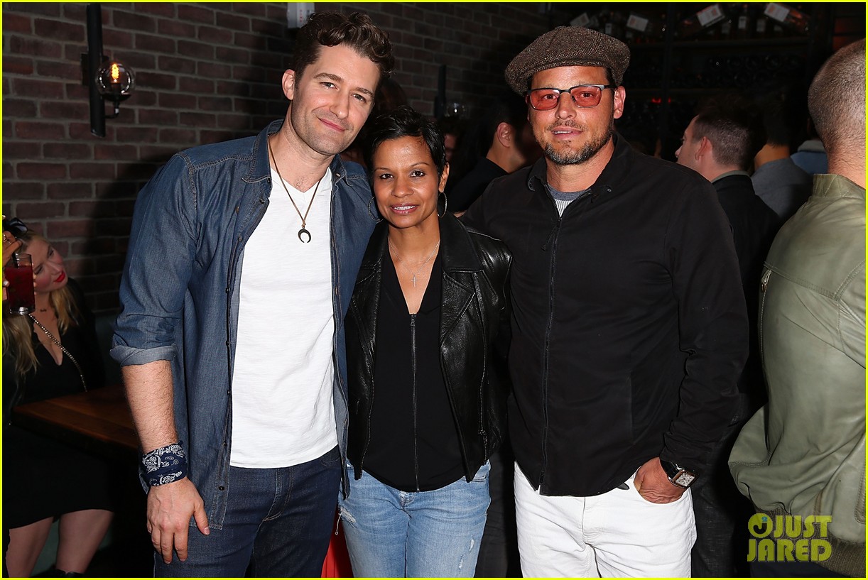 Chace Crawford & Harry Shum Support Matthew Morrison at 'Sherpapa ...