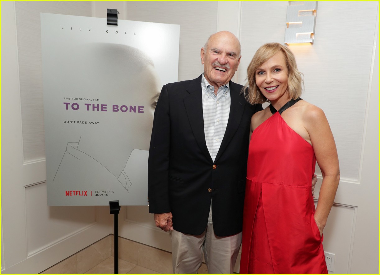 Lily Collins & Keanu Reeves Attend 'To The Bone' LA Screening: Photo ...