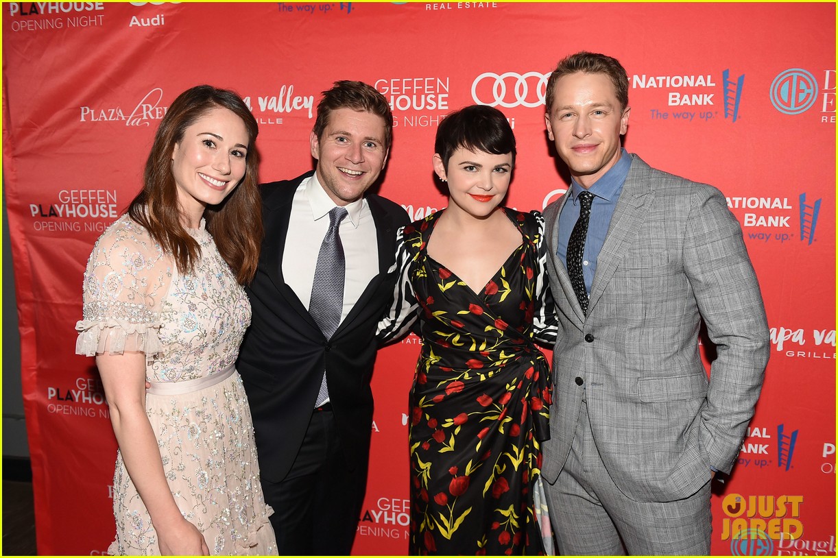 Josh Dallas Supports Wife Ginnifer Goodwin at 'Constellations' Opening ...