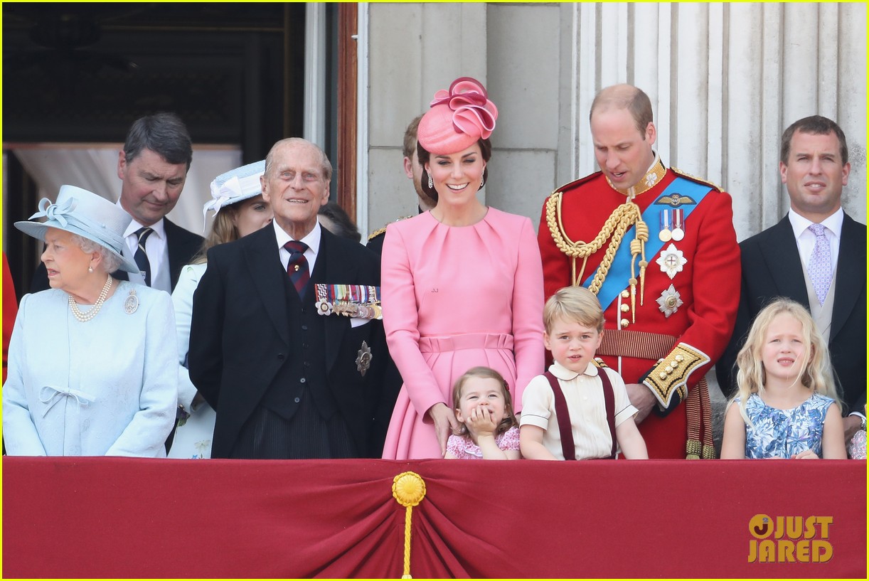 Prince George & Princess Charlotte Are So Cute at Queen Elizabeth's ...