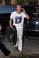Bella Hadid & Model Jordan Barrett Hang Out at Charity Party: Photo ...