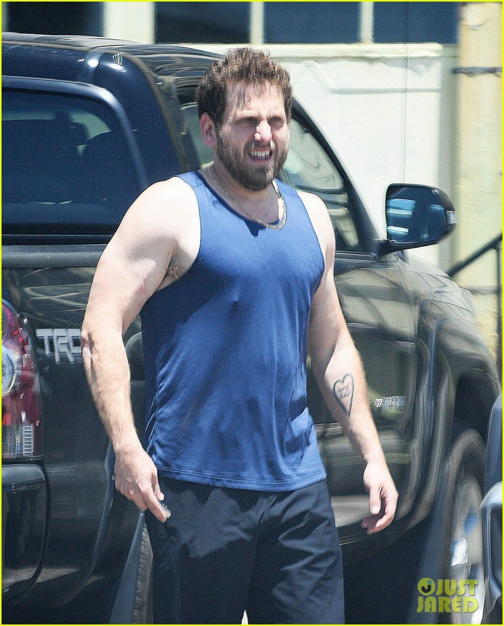 Jonah Hill Looks So Buff, Bares Slim Physique in a Tank Top!: Photo ...