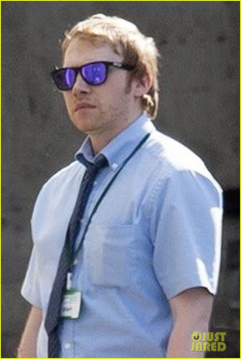 Lindsay Lohan & Rupert Grint Film British TV Series 'Sick Note': Photo ...
