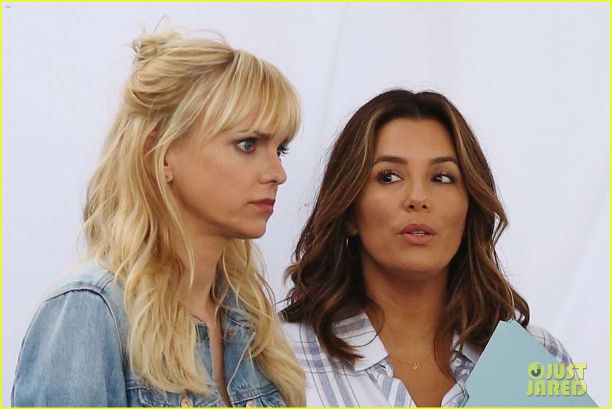 Eva Longoria Joins Anna Faris on 'Overboard' Set - See the Pics!: Photo ...