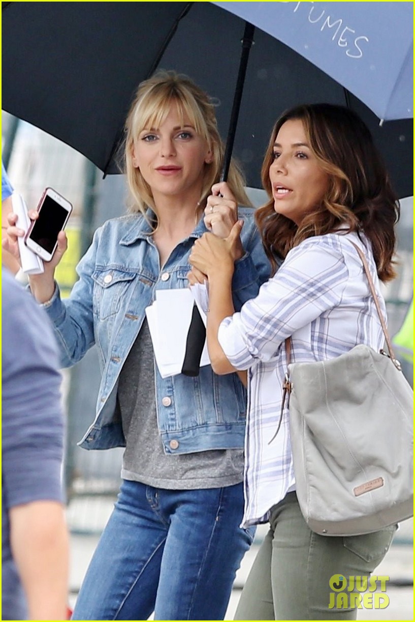 Eva Longoria Joins Anna Faris on 'Overboard' Set - See the Pics!: Photo ...