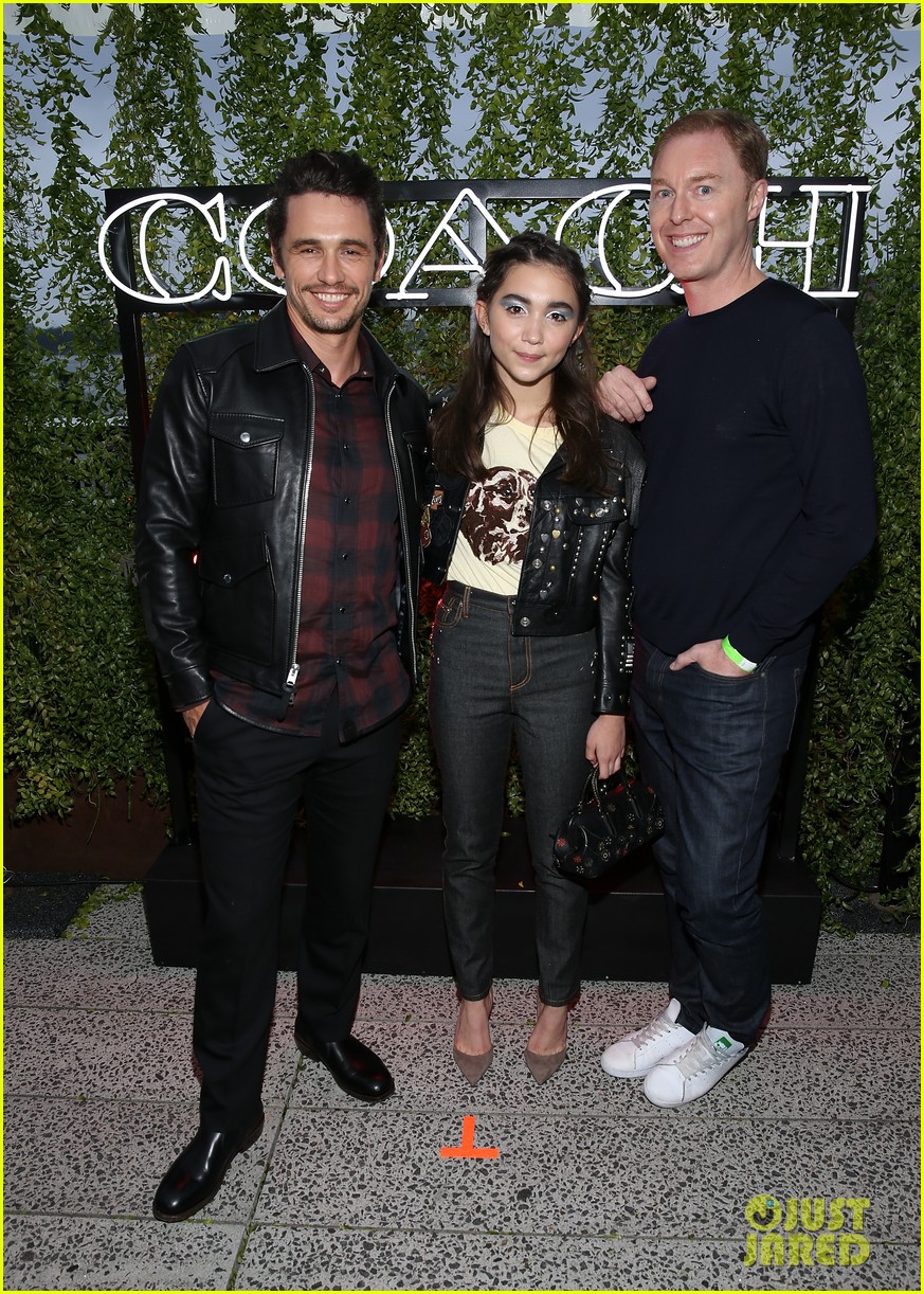 Chloe Moretz, James Franco, & Rowan Blanchard Attend Coach's High Line ...