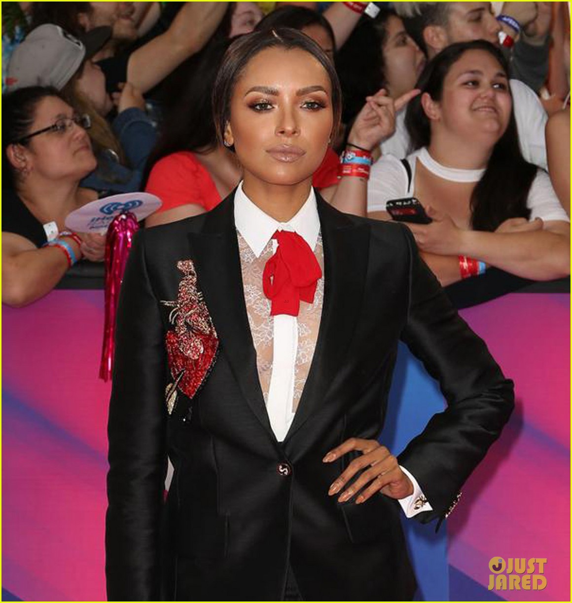 Keke Palmer Flaunts Purple Buzz-Cut at iHeartRadio MMVAs!: Photo ...