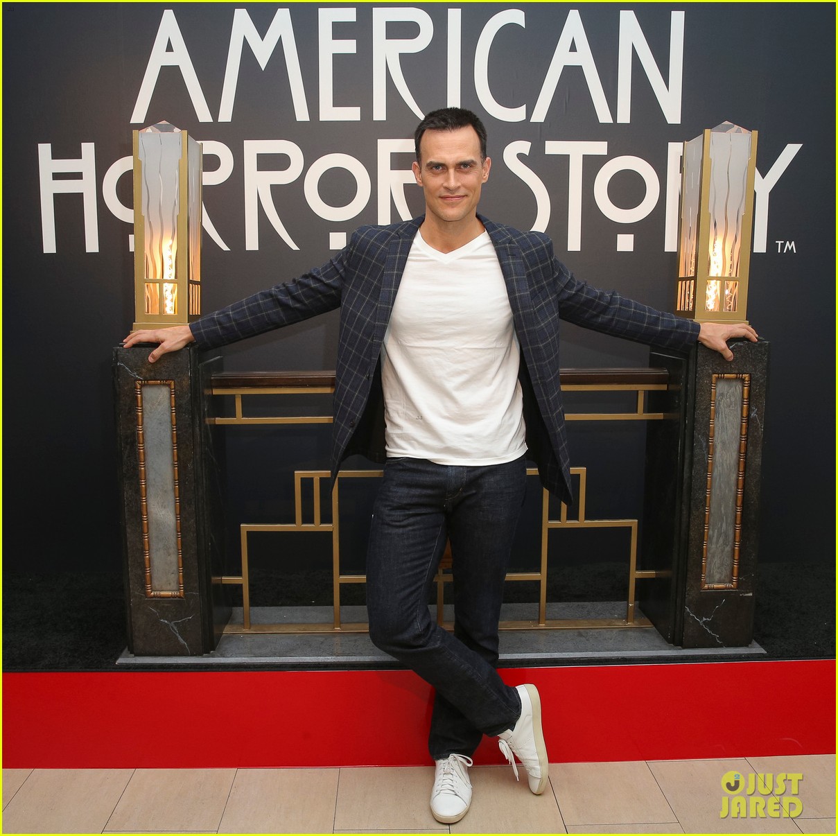 Evan Peters & 'AHS' Stars Visit Costume Exhibit at Paley Center: Photo ...