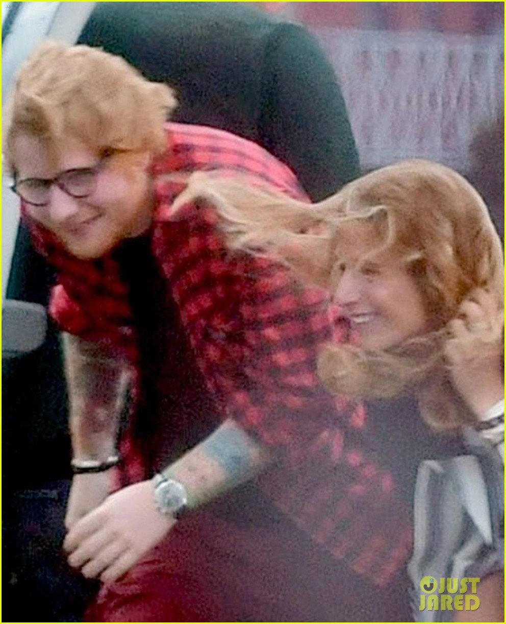 Ed Sheeran & Girlfriend Cherry Seaborn Go for Helicopter Ride!: Photo ...