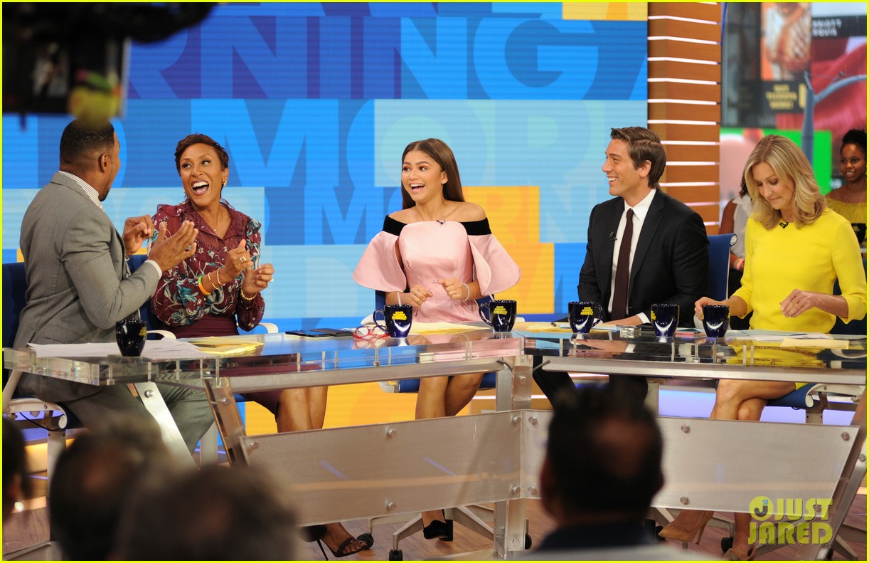 Zendaya Teases Her 'Spider-Man' Character on 'Good Morning America ...