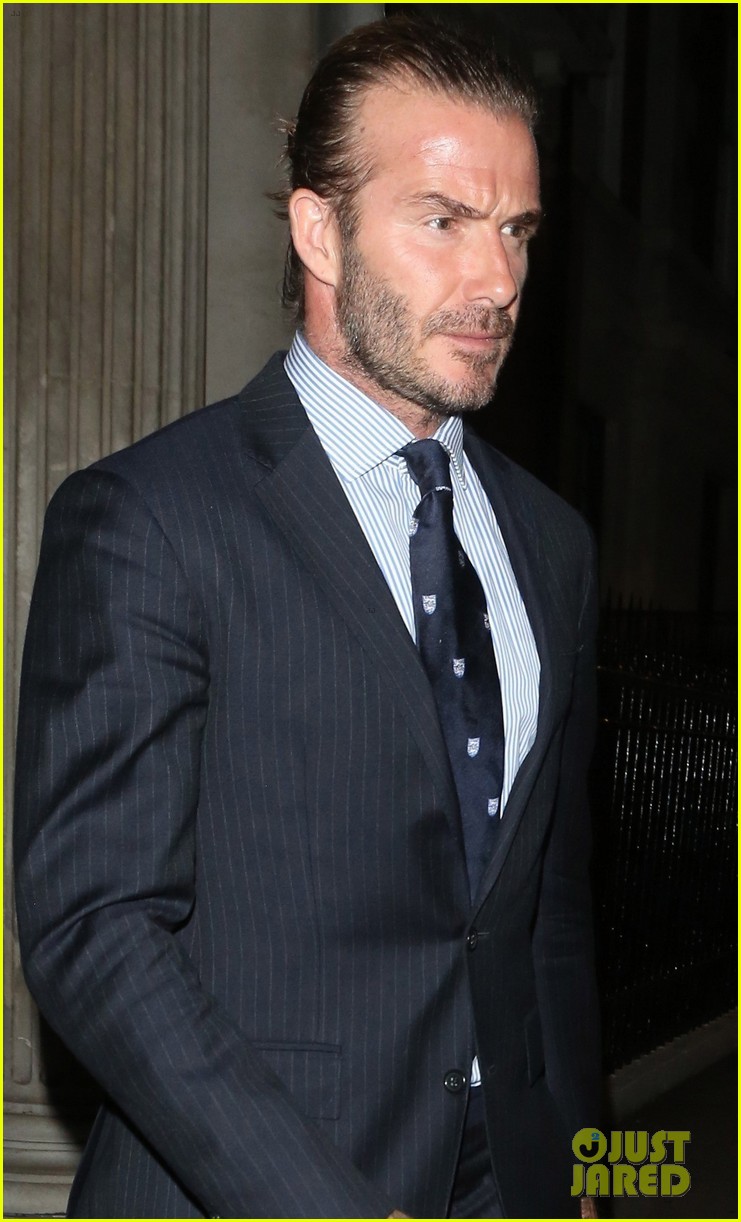 David Beckham Suit Photoshoot