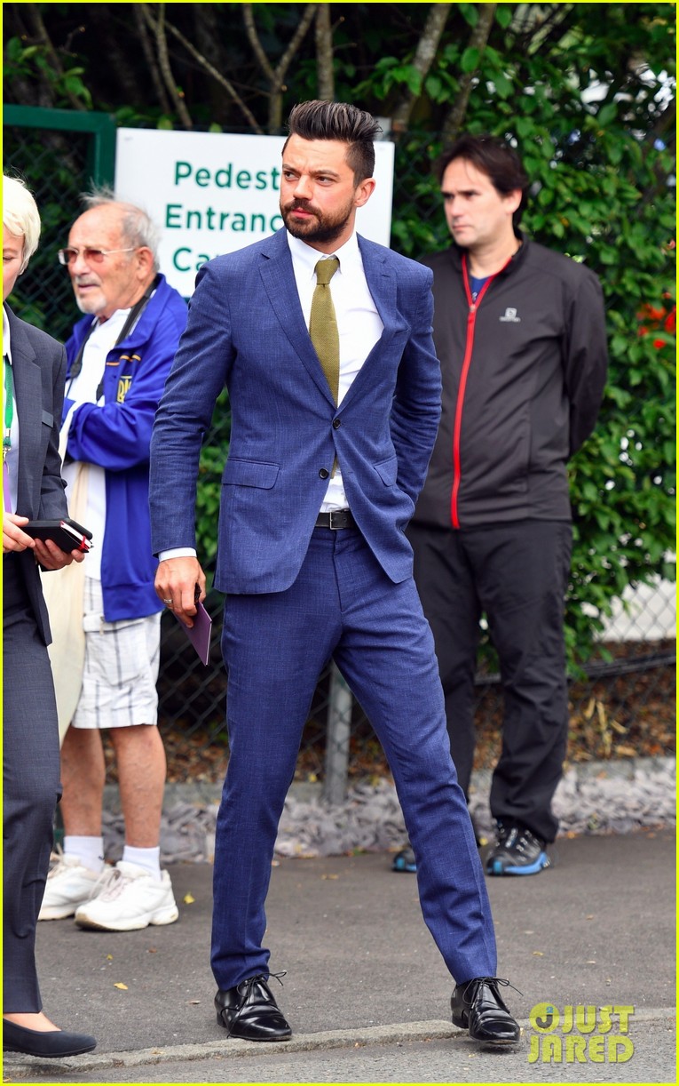Dominic Cooper Suits Up for First Day of Wimbledon!: Photo 3923270 ...
