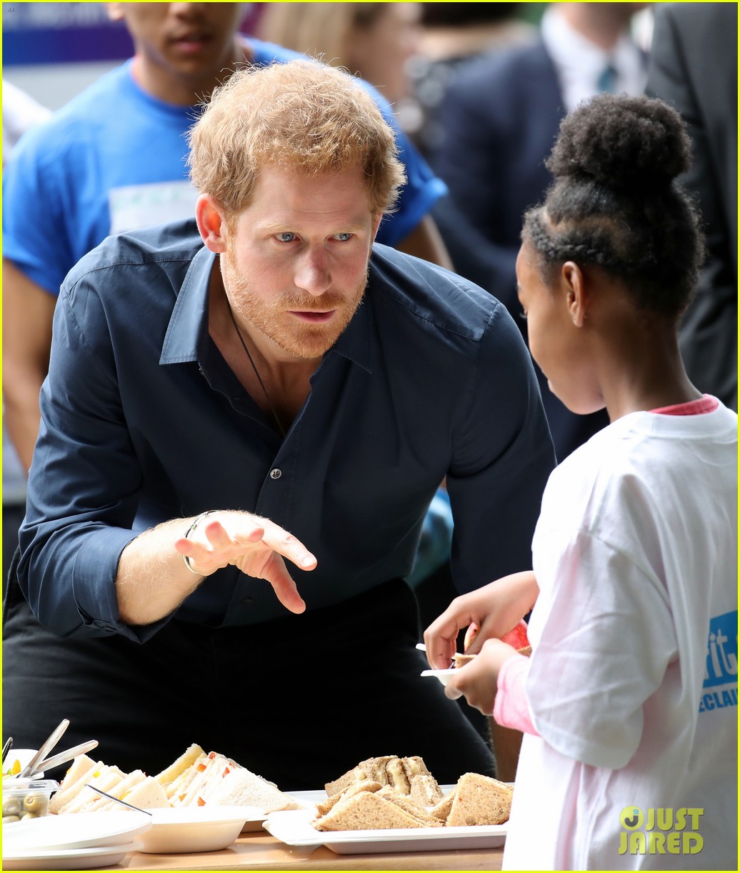 Prince Harry Takes Part in Fit & Fed Campaign With Some Adorable Kids ...