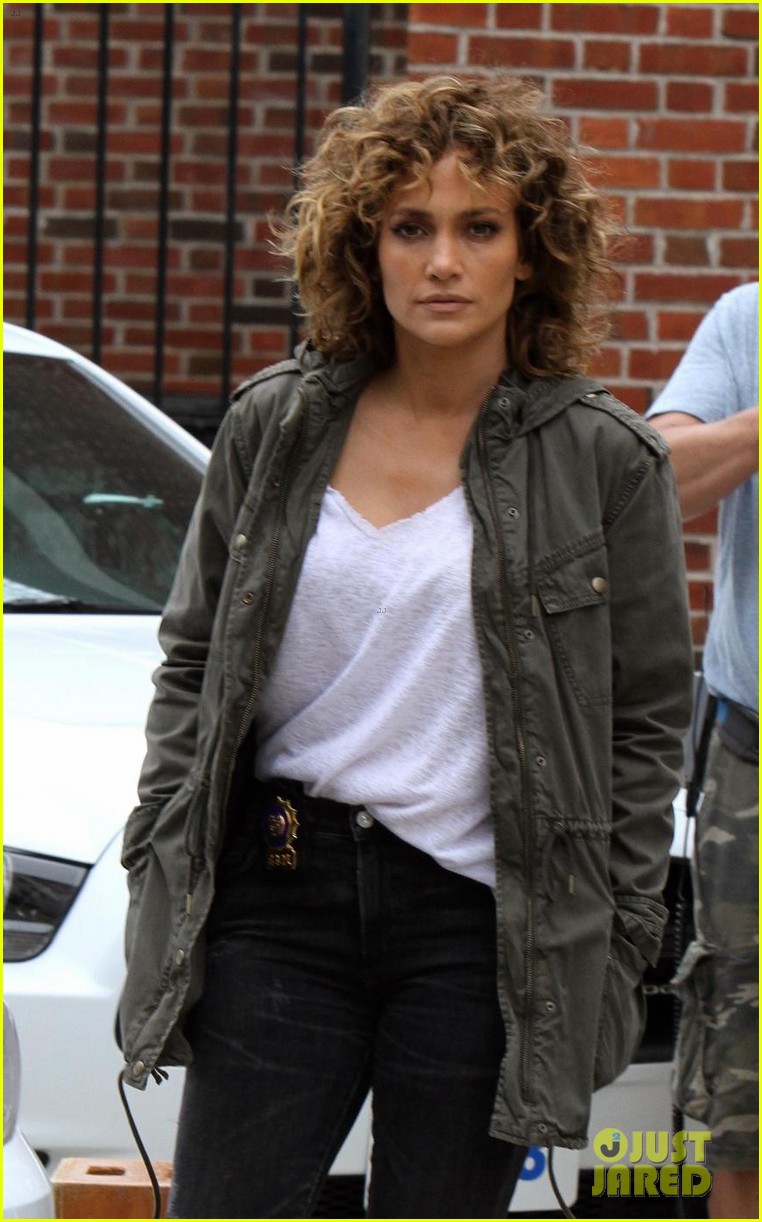 Jennifer Lopez Films an Arrest Scene on Set of 'Shades of Blue': Photo ...