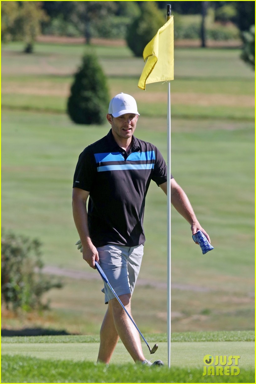 Jared Padalecki & Jensen Ackles Meet Up for a Round of Golf!: Photo ...