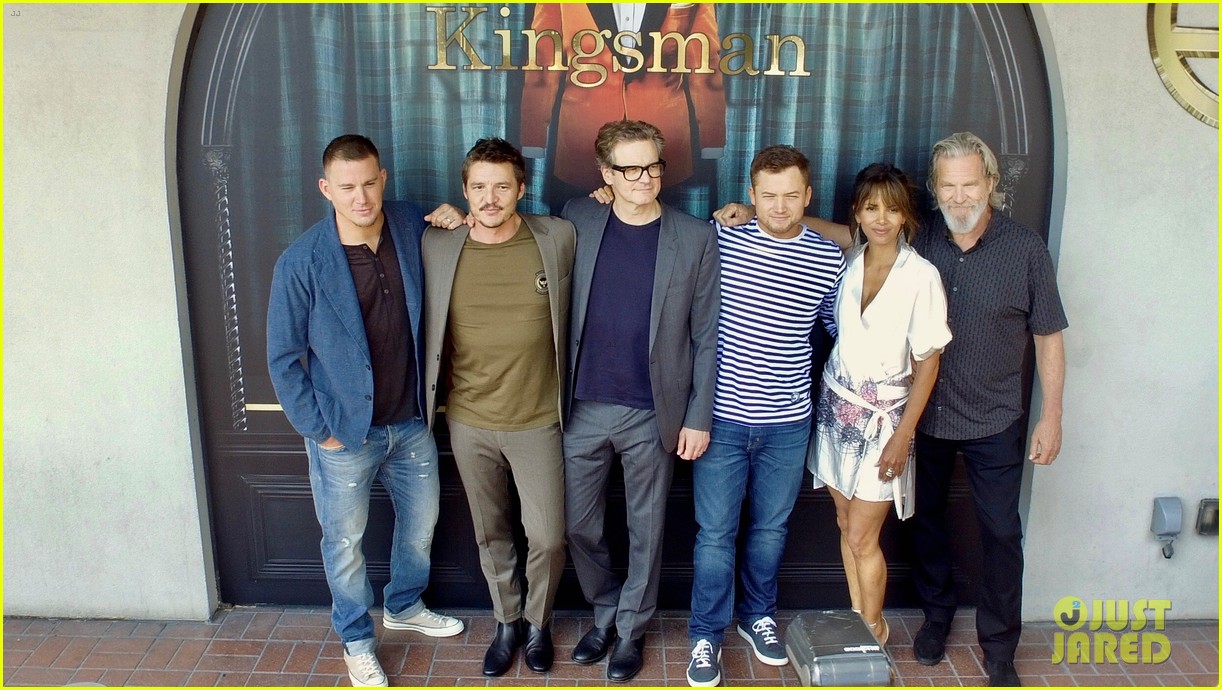 Channing Tatum, Taron Egerton & Halle Berry Kick Off Comic-Con 2017 ...