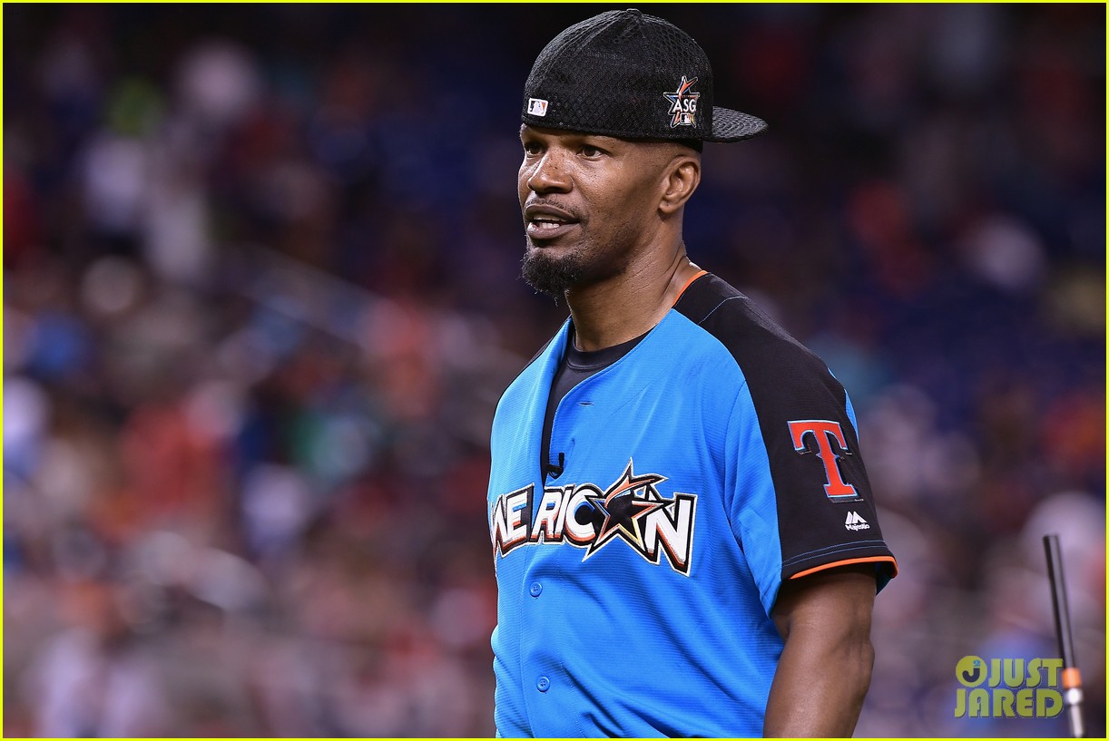 Jamie Foxx, Miles Teller & Girlfriend Keleigh Sperry Live It Up at MLB ...