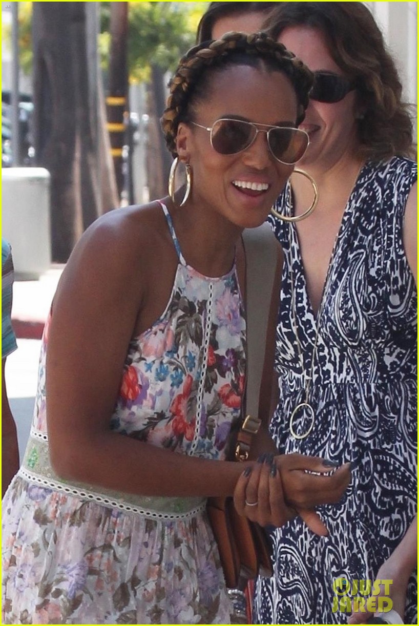 Kerry Washington Hosts Baby Shower for Katie Lowes at Au Fudge: Photo ...
