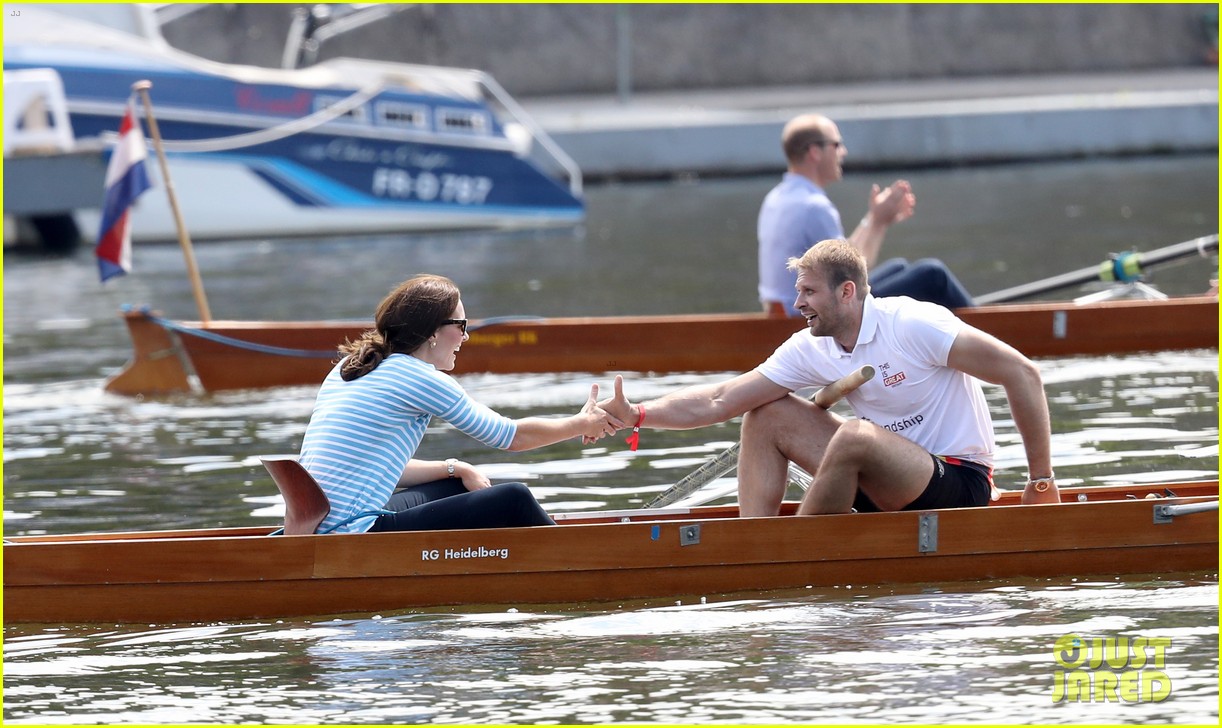 Prince William Defeats Kate Middleton in German Rowing Race!: Photo ...