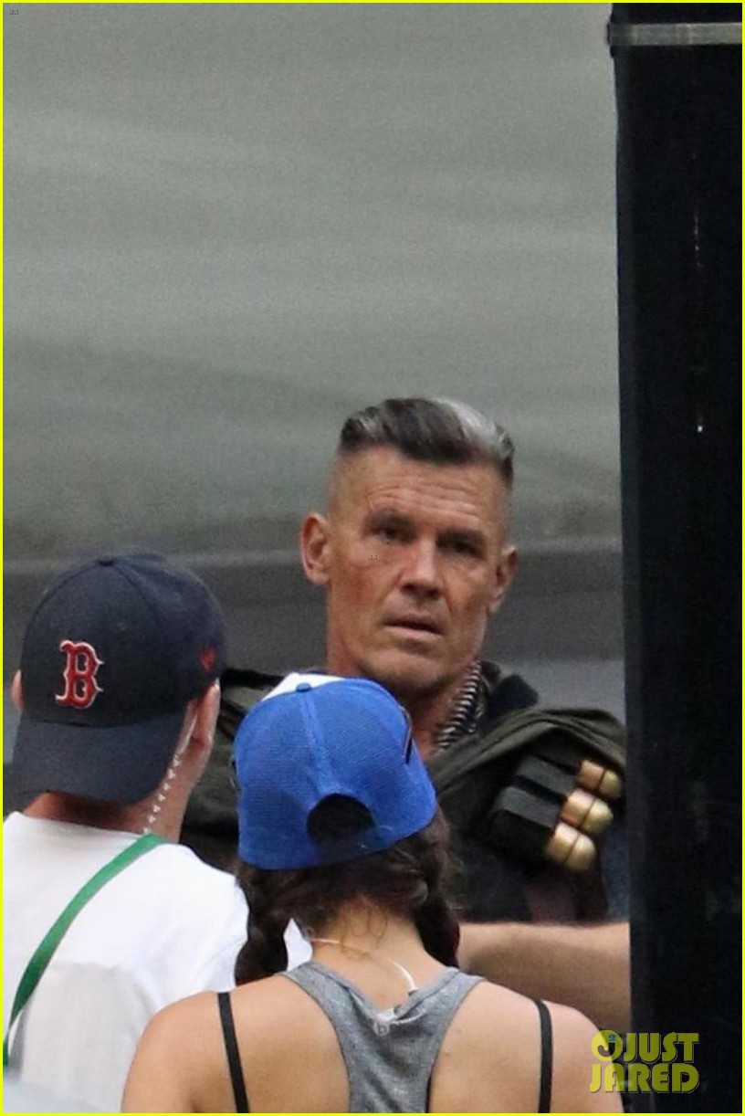 Josh Brolin Spotted in Costume as Cable on 'Deadpool 2' Set!: Photo ...