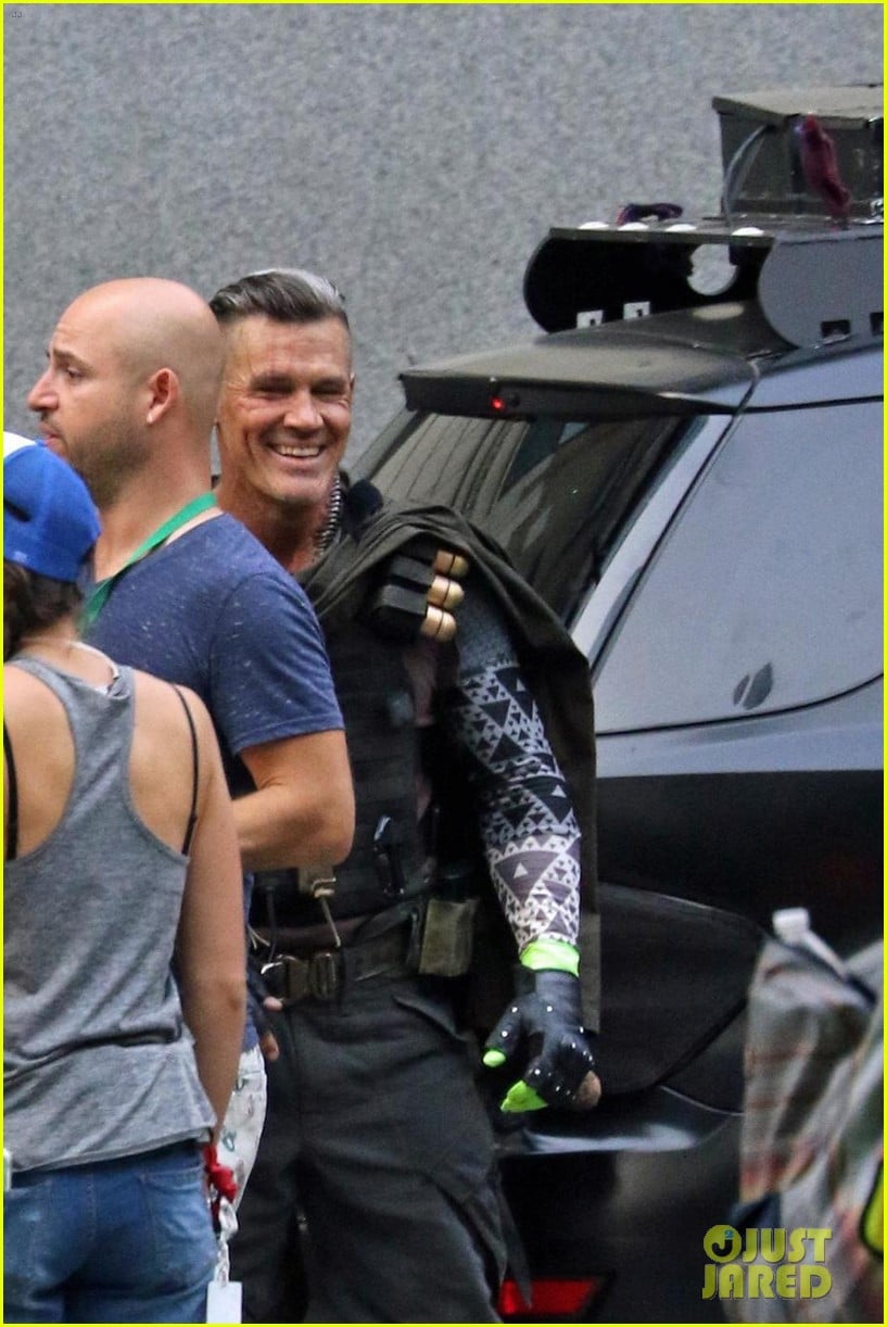 Josh Brolin Spotted in Costume as Cable on 'Deadpool 2' Set!: Photo ...