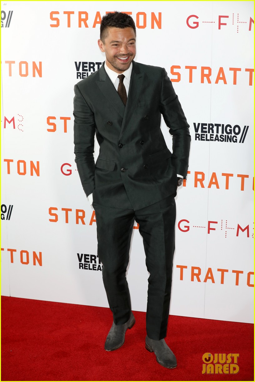 Dominic Cooper Suits Up for UK Premiere of 'Stratton' - Watch Trailer ...