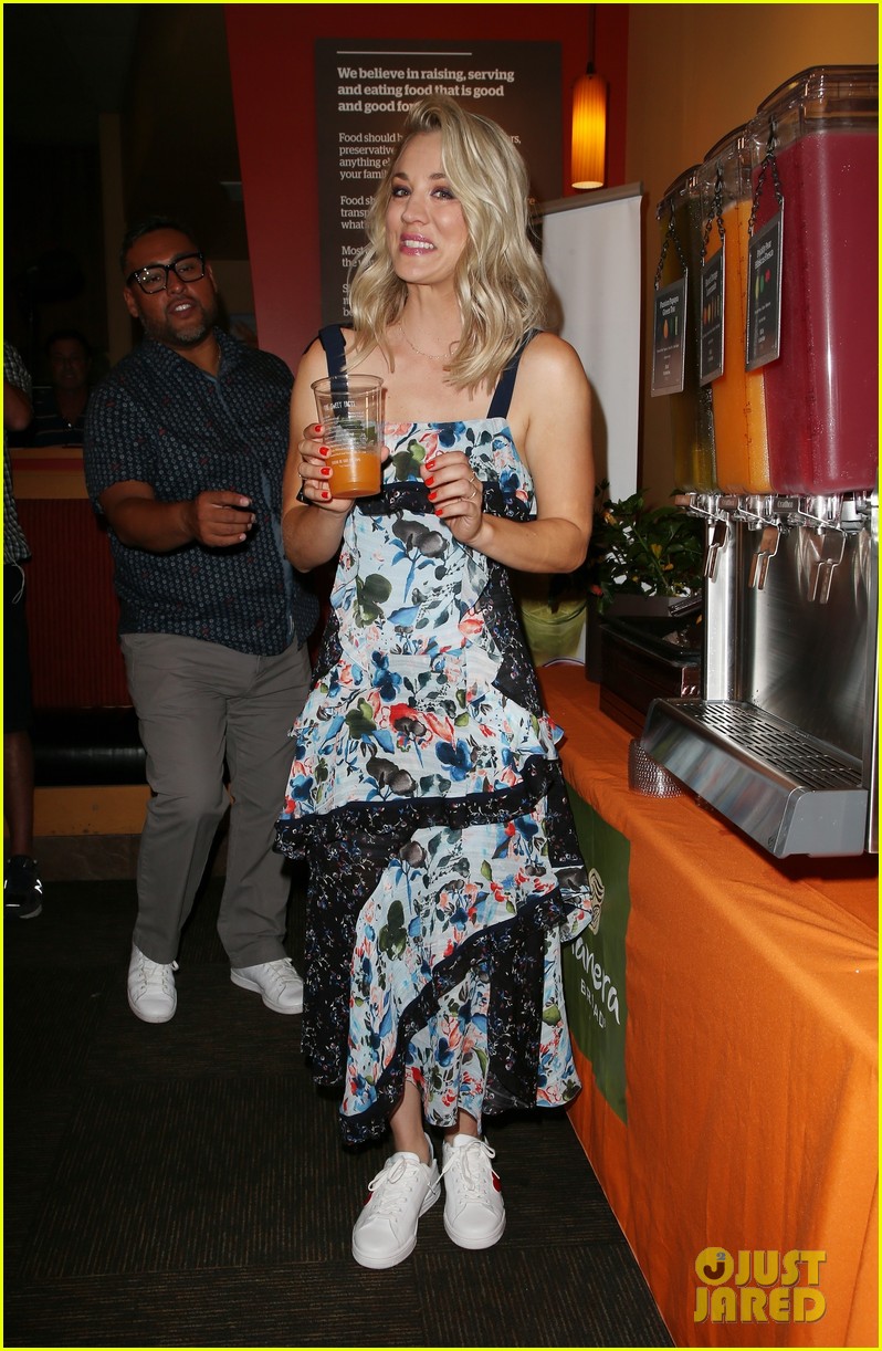 Kaley Cuoco Teams Up with Panera Bread to Launch New Beverage Station ...