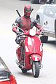 Deadpool Takes a Scooter Ride In New 'Deadpool 2' Set Photos: Photo ...