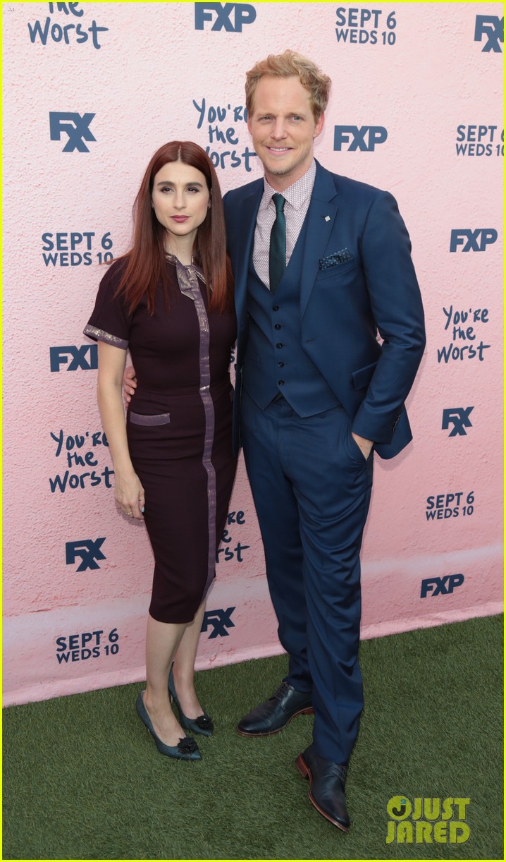 Chris Geere & 'You're The Worst' Cast Celebrate Season 4 Premiere ...