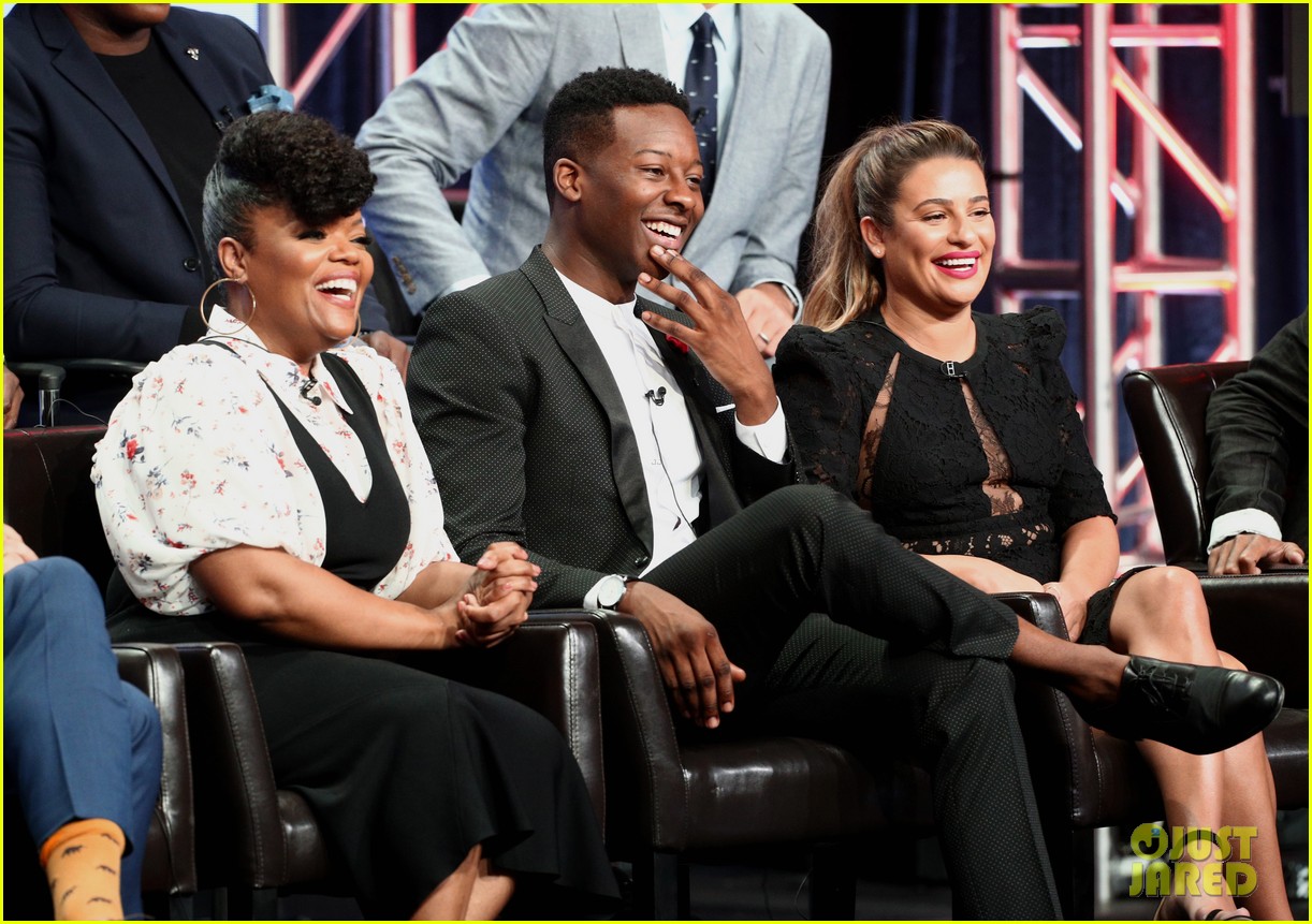 Lea Michele, Brandon Micheal Hall & 'The Mayor' Cast Hit the ABC TCA ...