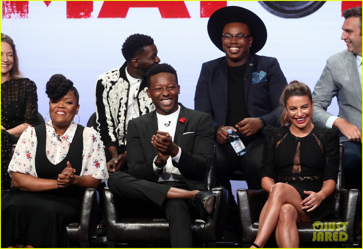 Lea Michele, Brandon Micheal Hall & 'The Mayor' Cast Hit the ABC TCA ...