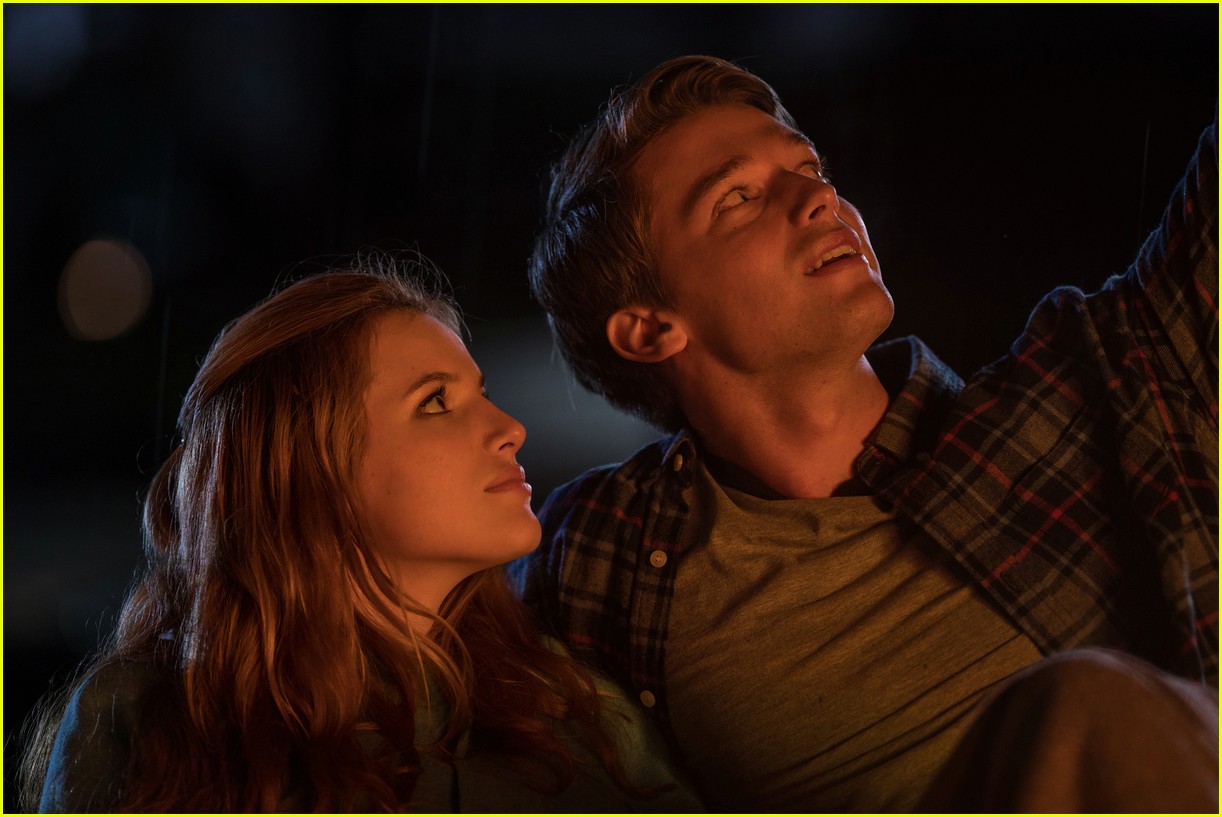 Patrick Schwarzenegger & Bella Thorne Go for a Swim in 'Midnight Sun ...