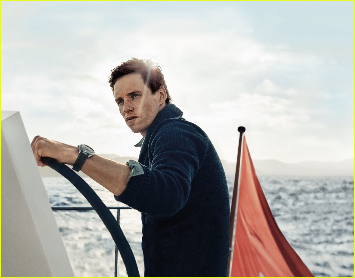 Eddie Redmayne & Alessandra Ambrosio Pose for Omega's Nautical Campaign ...