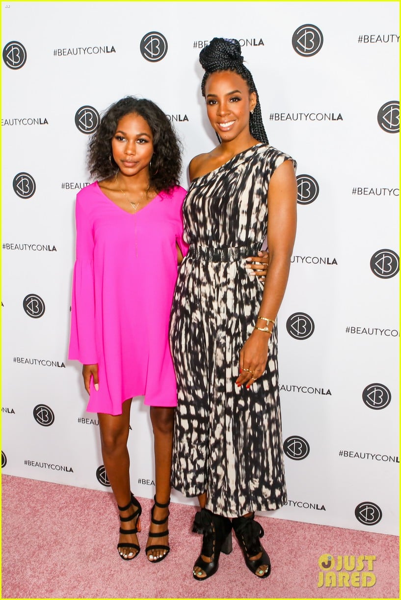 Kelly Rowland, Monique Coleman & Simone Biles Buddy Up at Beautycon LA ...