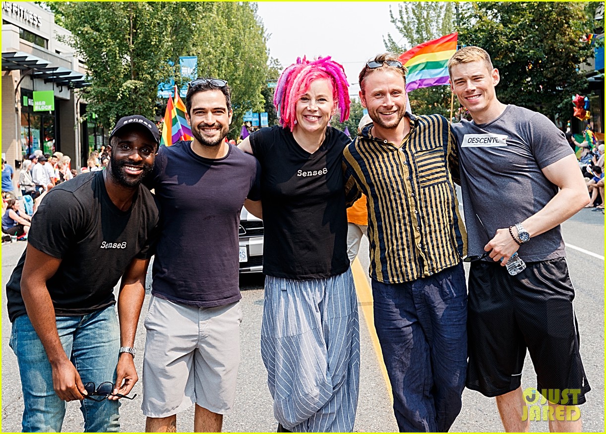 'Sense8' Cast & Lana Wachowski March in Vancouver Pride Parade!: Photo ...