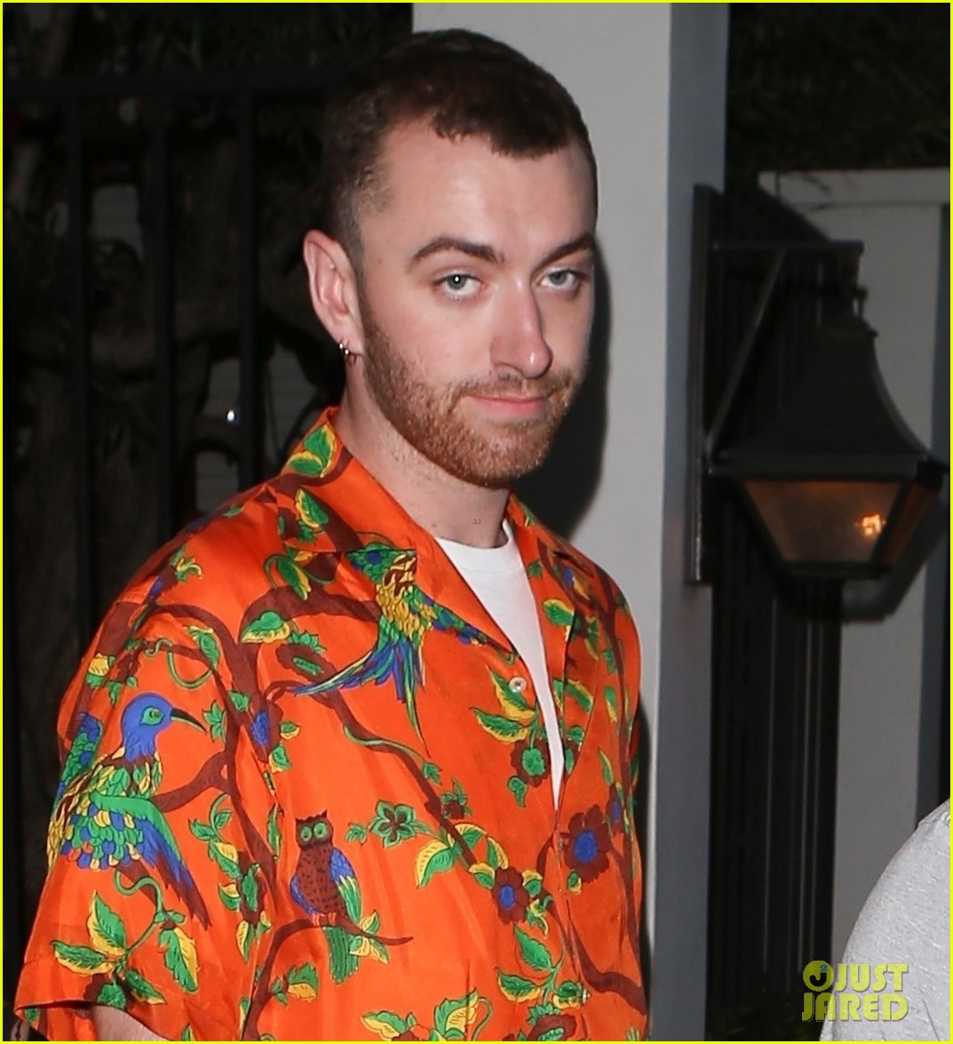Sam Smith Kicks Off His Weekend at Dinner with Friends: Photo 3941187 ...