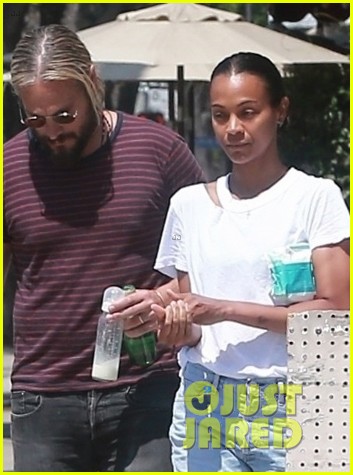 Zoe Saldana & Husband Marco Perego Enjoy Family Outing: Photo 3938218 ...
