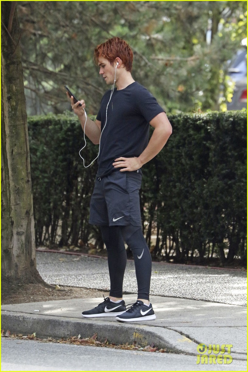 Riverdale's KJ Apa Spotted Working Out Following Car Accident: Photo ...