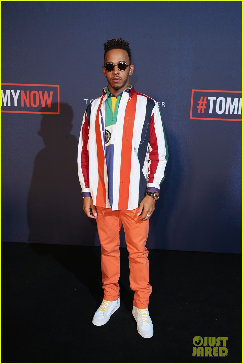 Brandon Thomas Lee & Pyper America Smith Couple Up at Tommy Hilfiger's ...