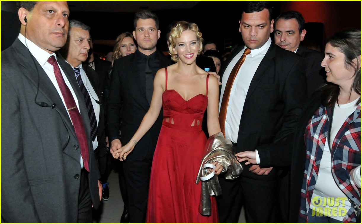Michael Buble Hits Buenos Aires To Support Wife Luisana at 'Los Que ...