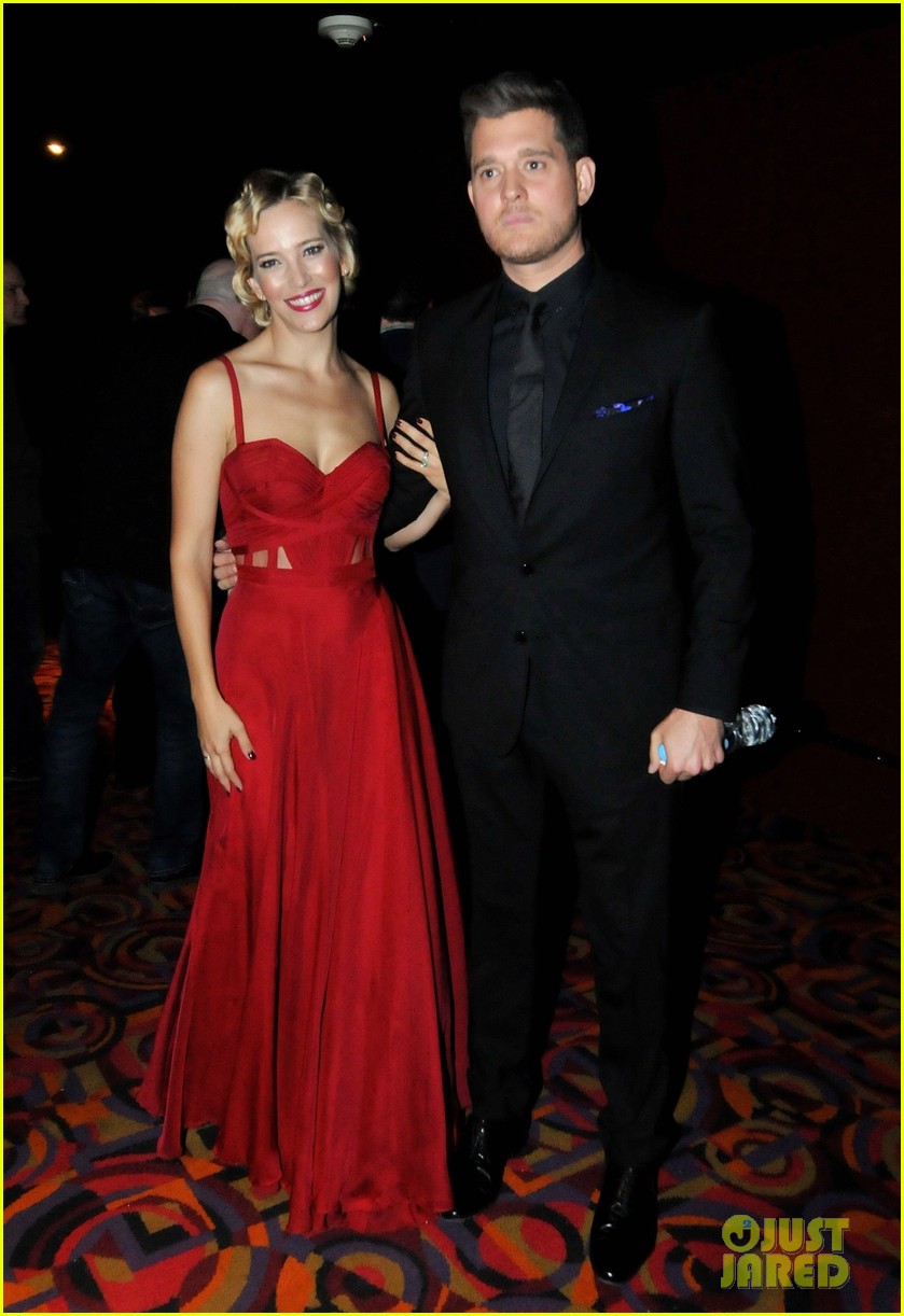 Michael Buble Hits Buenos Aires To Support Wife Luisana at 'Los Que ...