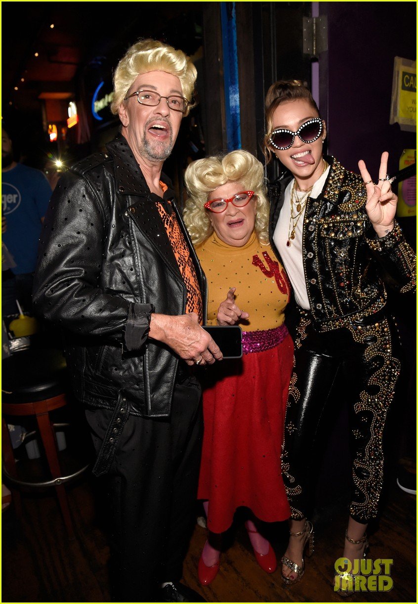 Miley Cyrus Reunites with Best Friend Lesley at Her Album Release Party ...