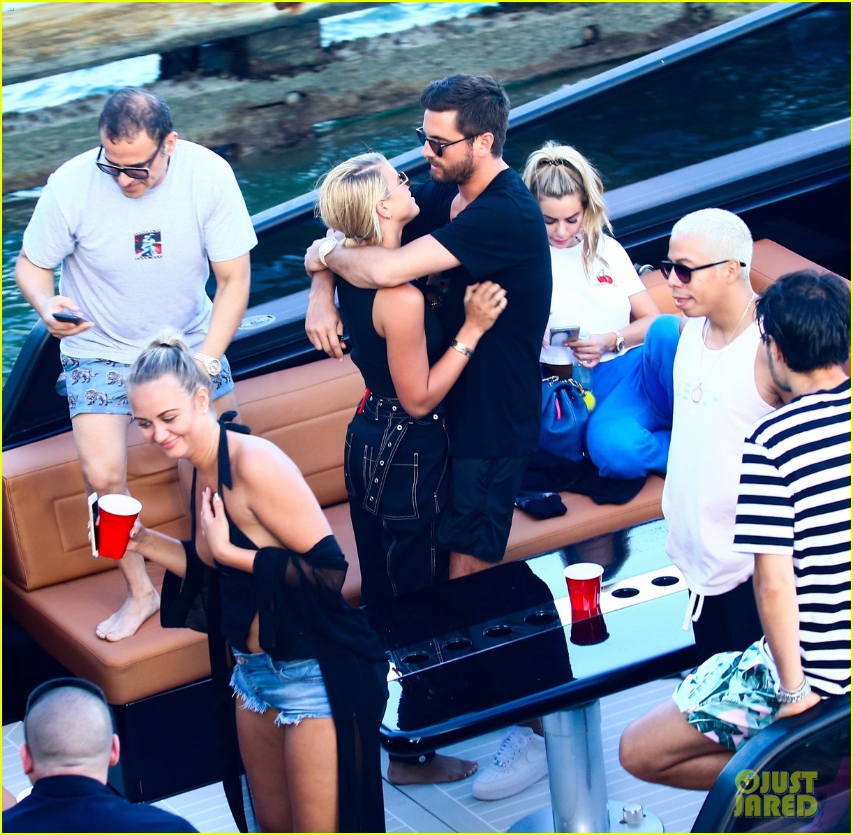 Scott Disick & Sofia Richie Flaunt Major PDA During Boat Ride: Photo ...