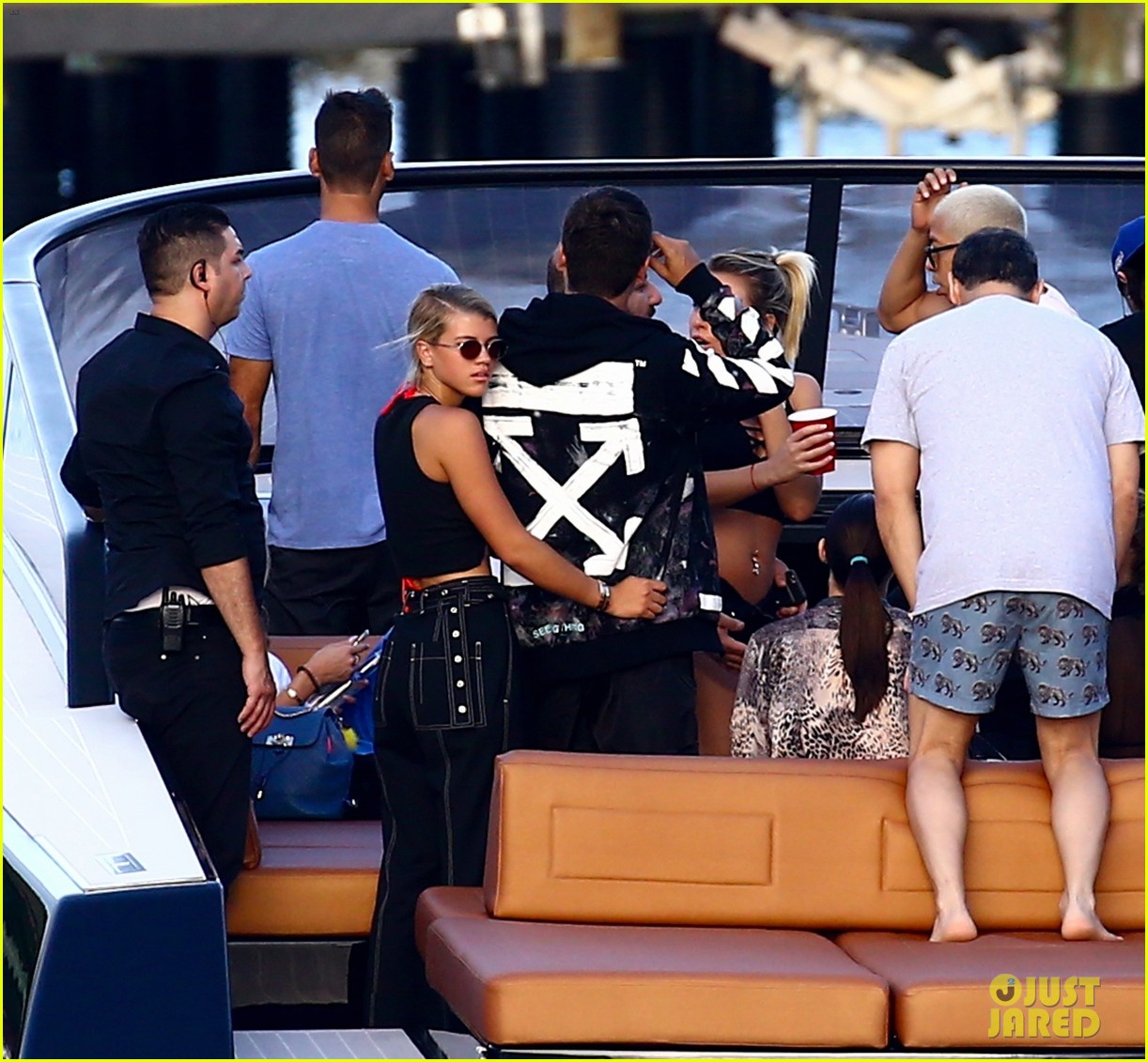 Scott Disick & Sofia Richie Flaunt Major PDA During Boat Ride: Photo ...