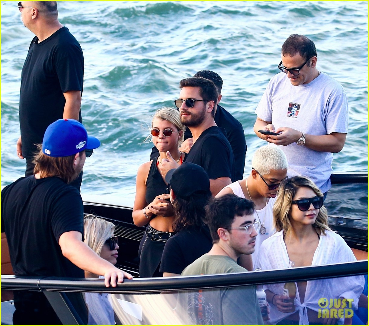 Scott Disick & Sofia Richie Flaunt Major PDA During Boat Ride: Photo ...