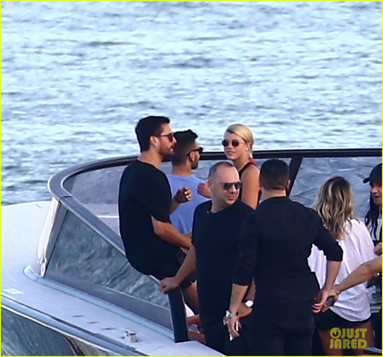 Scott Disick & Sofia Richie Flaunt Major PDA During Boat Ride: Photo ...